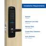DDL-SH5000B Smart Handle Lock – Multiple Access Methods with Smart Ale