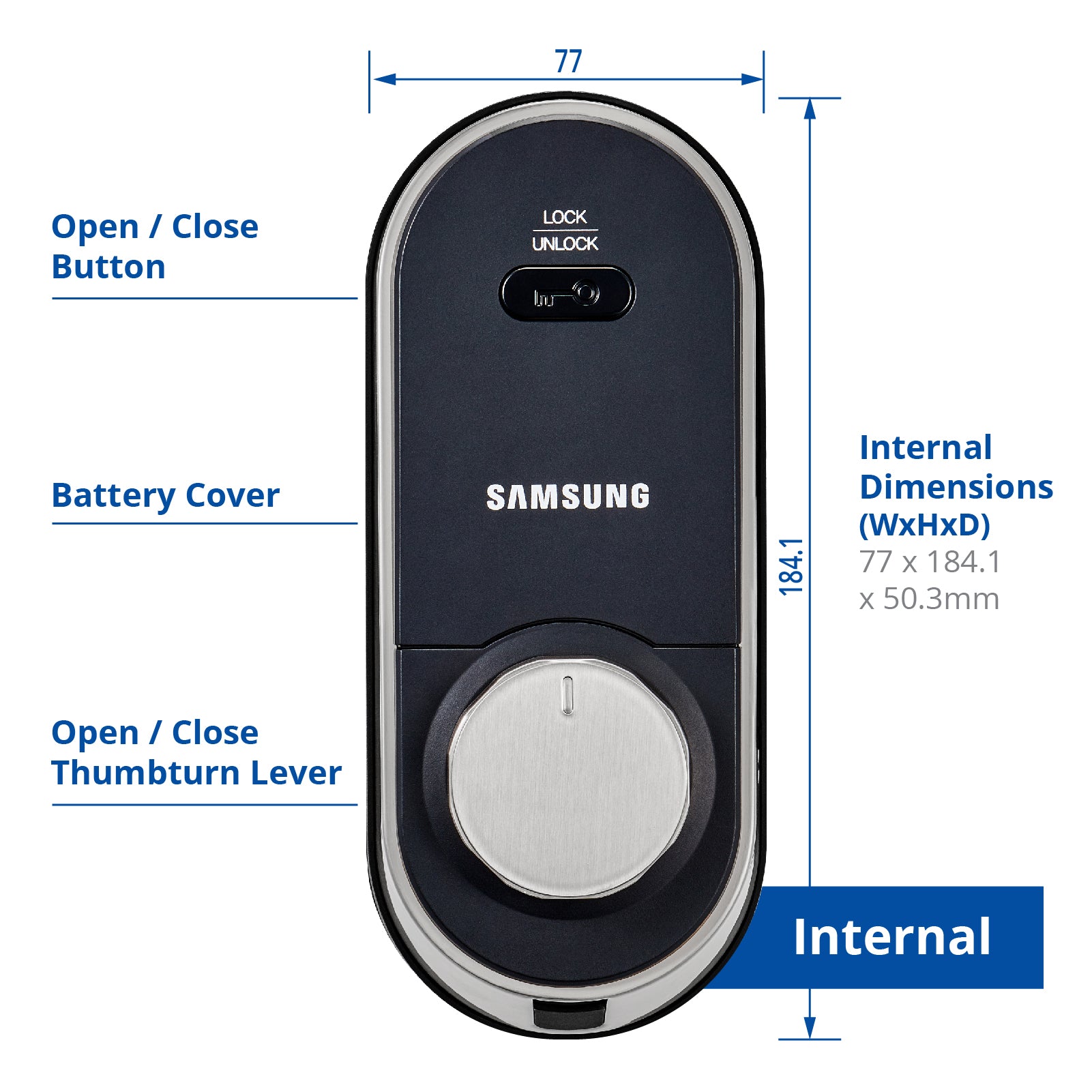 Samsung Smart Door Locks | Smart Digital Door Locks Australia